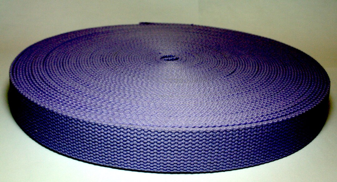 5 Yards Purple Cotton Webbing 1.25 Inch Heavy Duty Key - Etsy