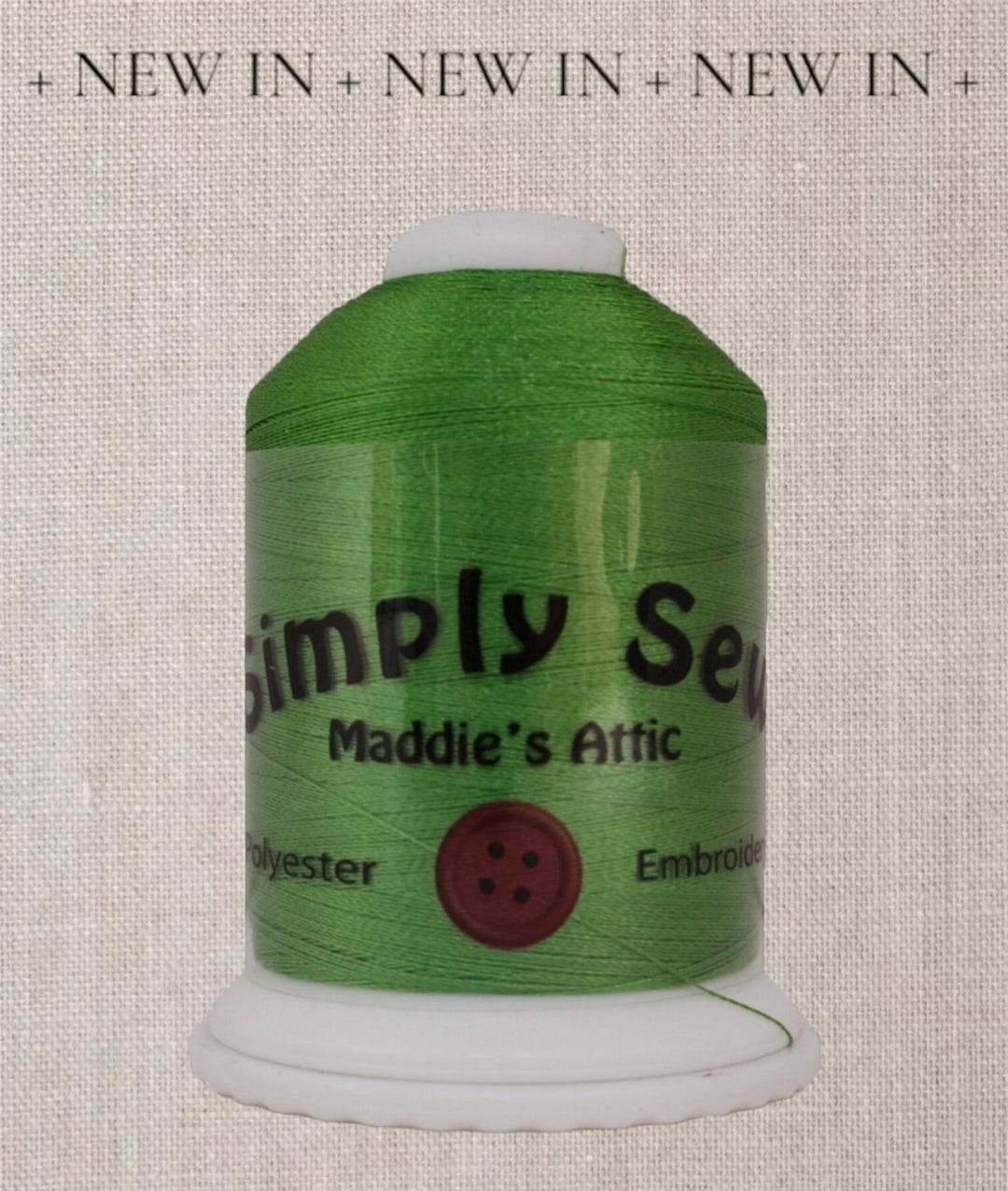 Durable Meadow Green Sewing Thread for Machine Embroidery 100% ...