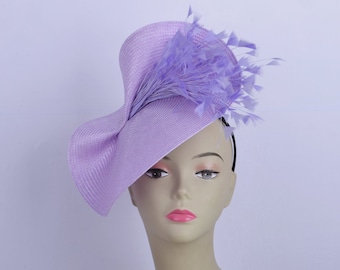 Purple Wedding Hat | Etsy
