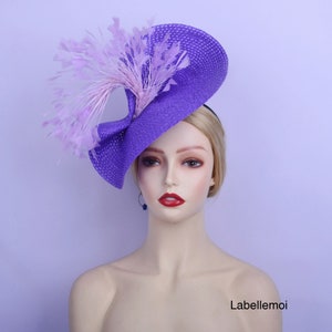 Exclusive Bronze Fascinator Hat Copper Rusty Brown Hatinator Church ...