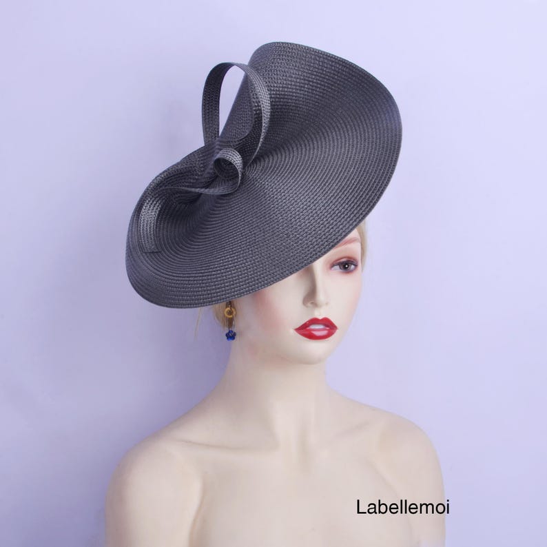 Rusty Orange Straw Fascinator Hat: Wedding, Derby, Ascot, Races, Mother ...