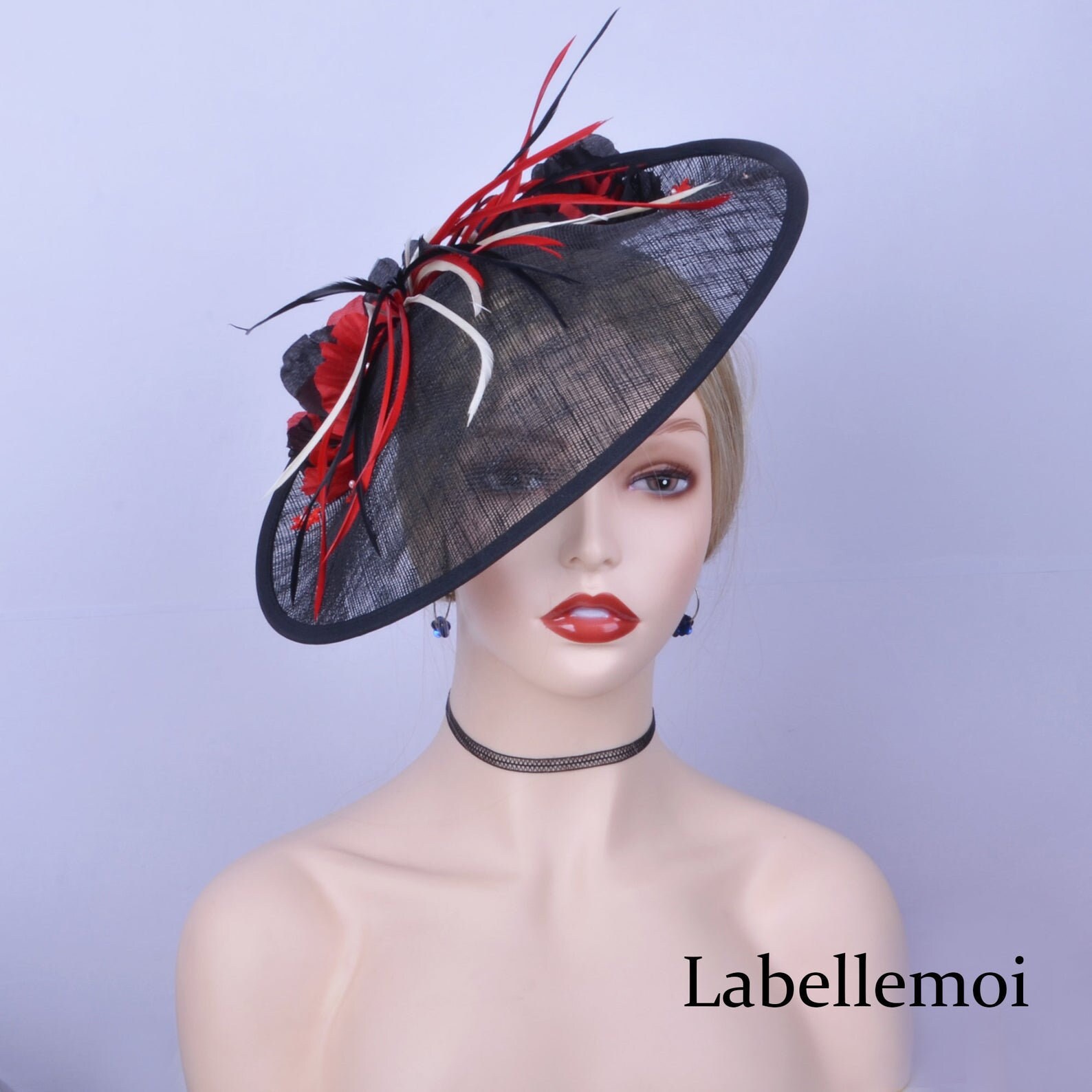 Craft Supplydiy Millinery Artbig Black Sinamay Saucer - Etsy