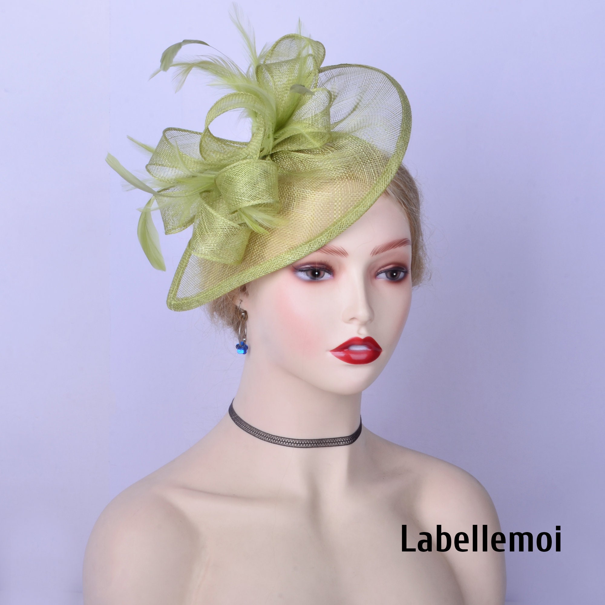 Fuchsia Sinamay Fascinator: Hot Pink Teardrop Hatinator, Wedding Races ...