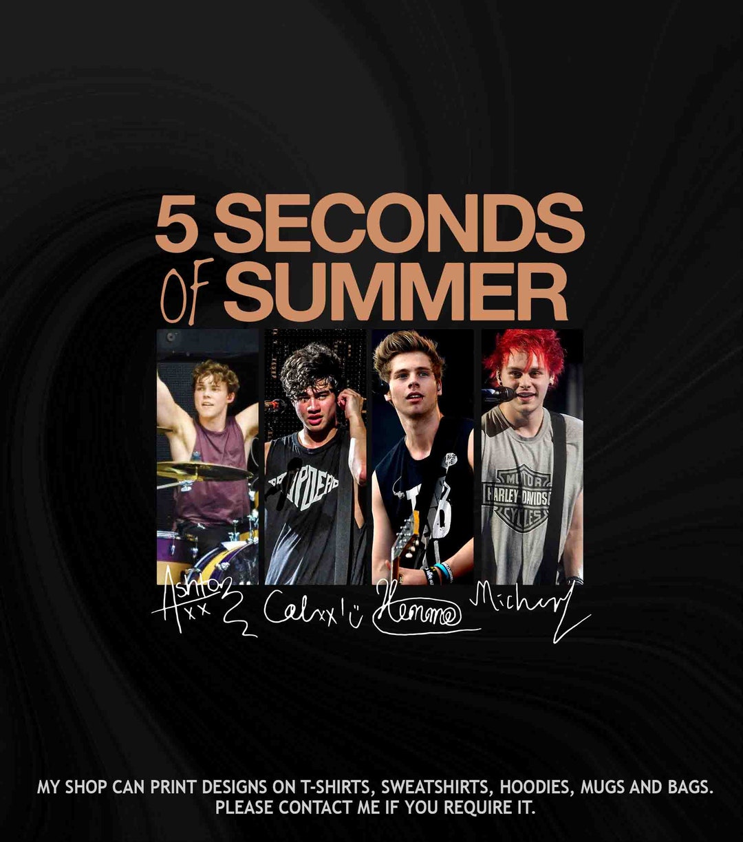 5 Seconds of Summer Download File, 5SOS Digital, Vintage the Show Tour ...