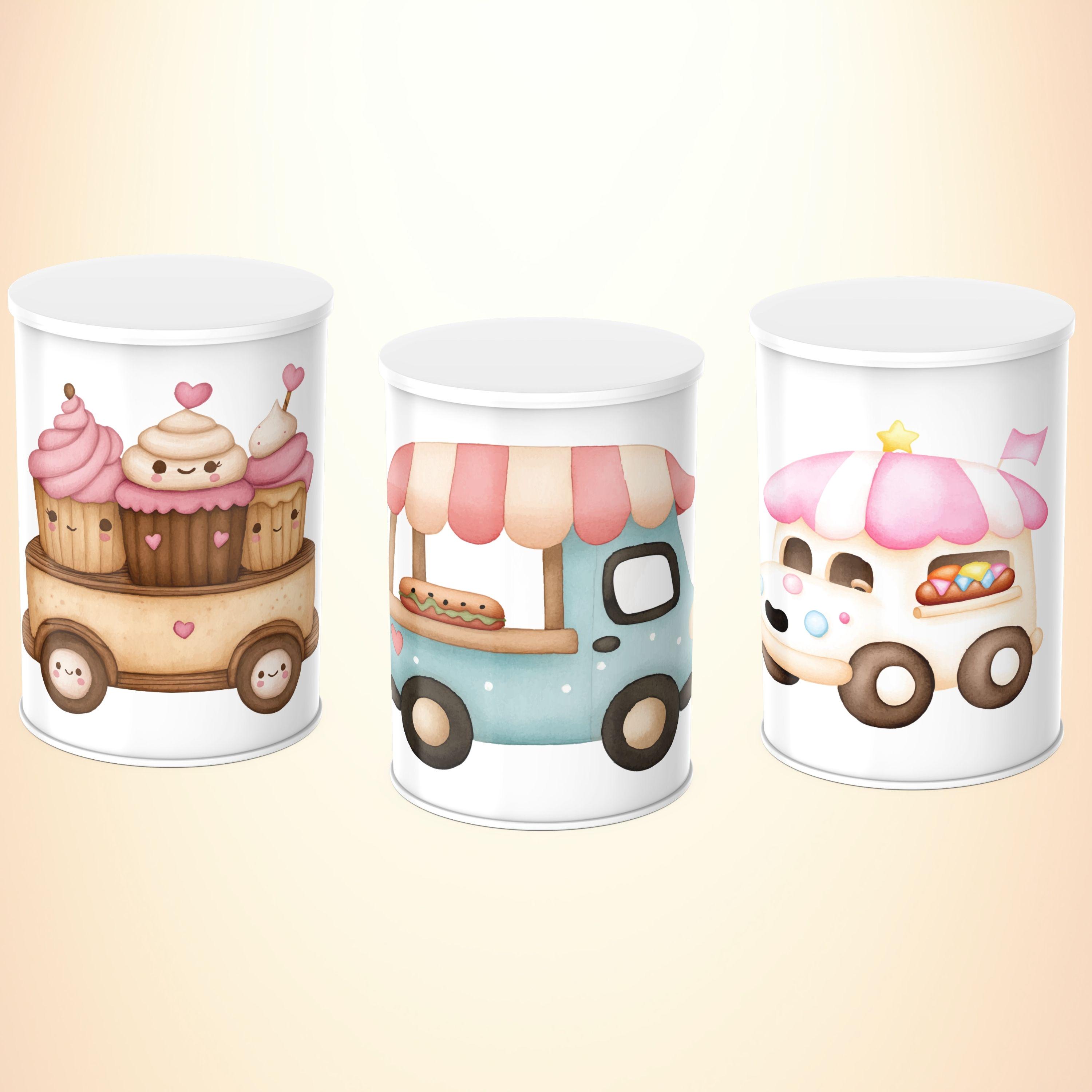 DCA011 Food Trucks Clipart - Etsy