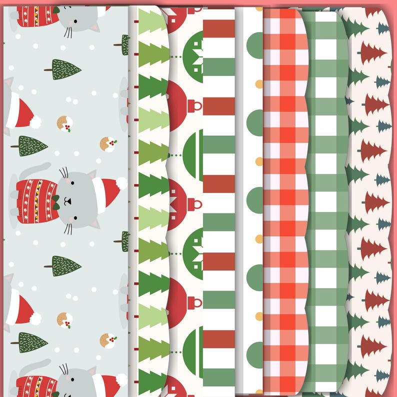 Christmas Bulletin Board Borders | 25 Designs | Classroom Decor ...