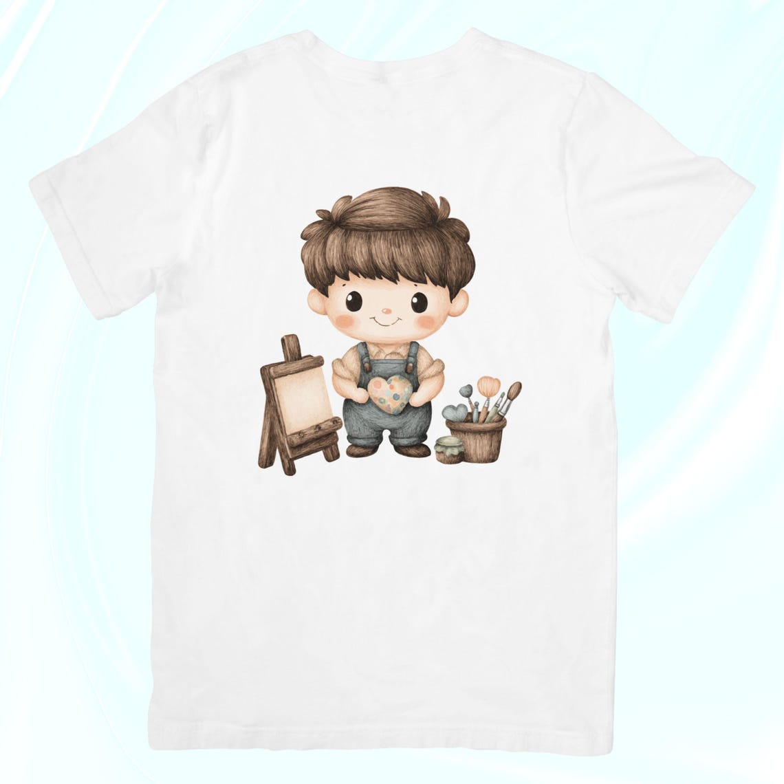 Boys Careers Clip Art, Watercolor Cartoon Clipart, Doctor Clipart ...