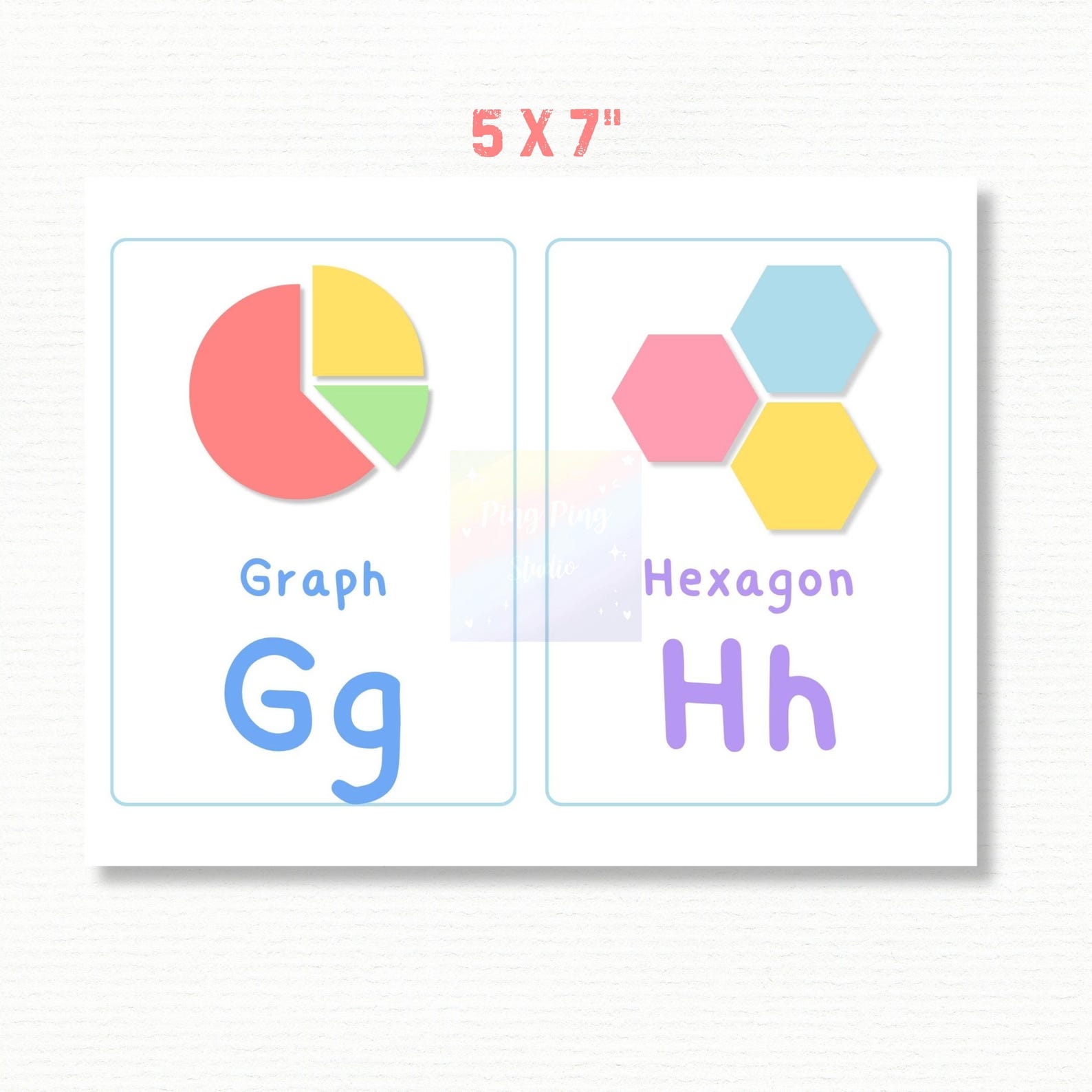 Math ABC Flash Cards: Pastel STEM Learning (printable PDF) - Etsy