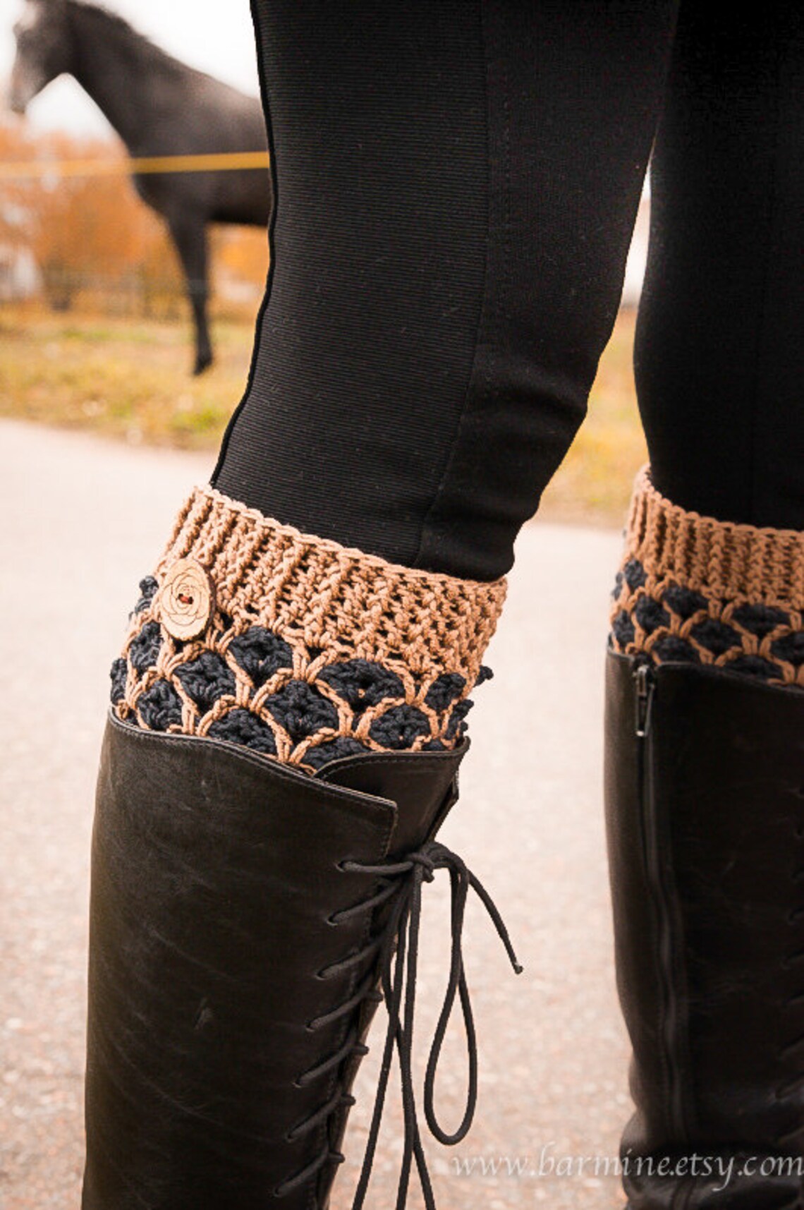 Crochet Boot Cuffs Wool Boot Socks Chunky Knit Boot Toppers - Etsy