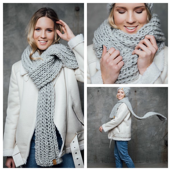Chunky Scarf - Etsy