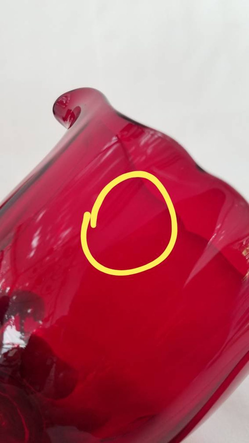 Vintage New Martinsville Ruby Sugar and Creamer Ruby Red Glass - Etsy