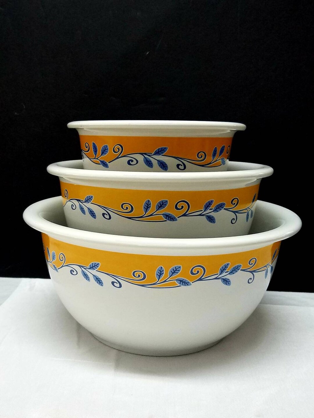 Corelle Coordinates Casa Flora mixing bowls set of 3 corelle stoneware ...