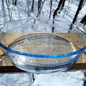 Vintag Fire-king Philbe Sapphire Blue Ovenware Roaster Fireking ...