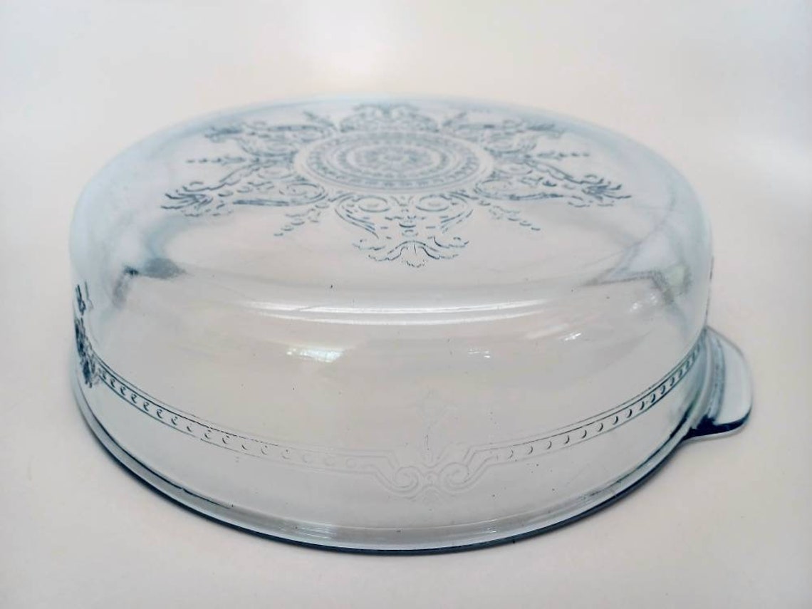 Vintag Fire-king Philbe Sapphire Blue Ovenware Roaster - Etsy