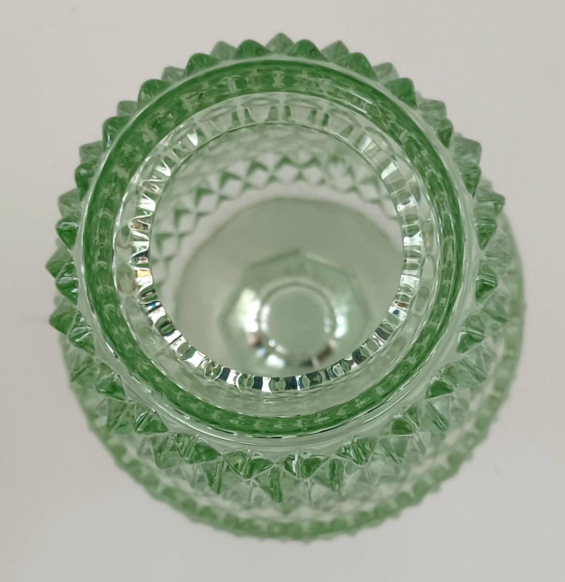 Indiana Diamond Point Fairy Lamp Green Fairy Light Green - Etsy