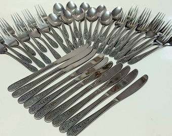 Flower Flatware - Etsy