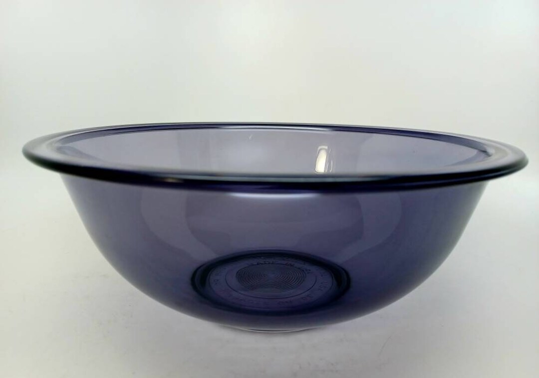 Vintage Pyrex Purple Mixing Bowl 2 1/2 Qt #325 Pyrex Nesting Bowl 9 3/4 ...