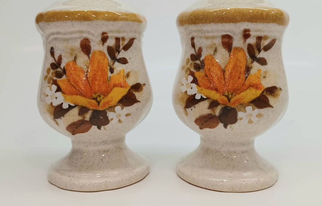 Mikasa Flower Fest Shakers 1977-1982 Mikasa Garden Club Salt and Pepper ...