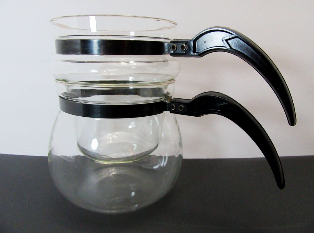 Vintage Dunbar Glass Double Boiler 1 1/2 Quart Glass Double Boiler ...