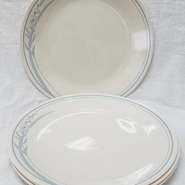 Corelle Blue Lily Plates Dinnerware - Etsy