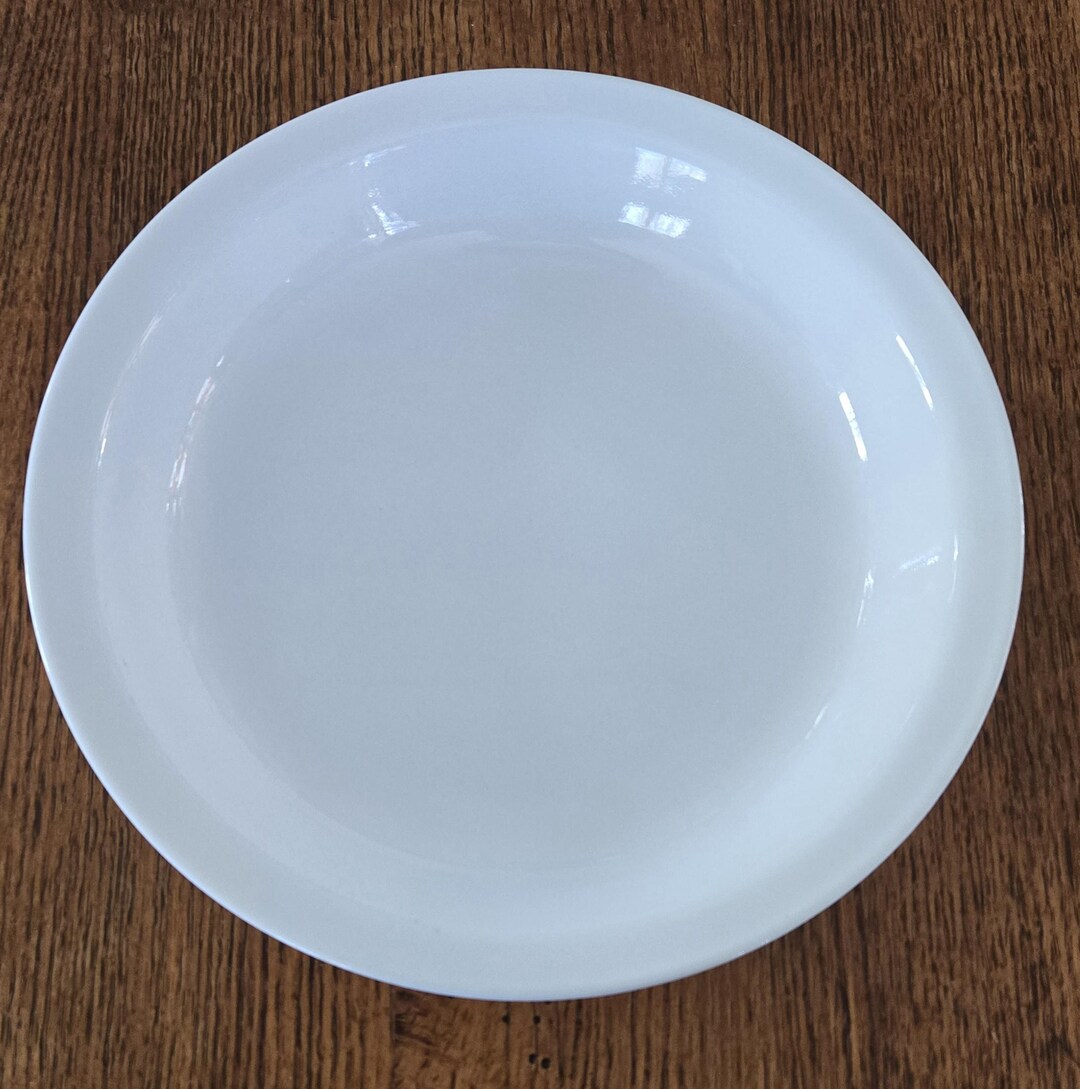 Vintage Corelle Winter Frost White Pie Plate 10 1/4" - Etsy