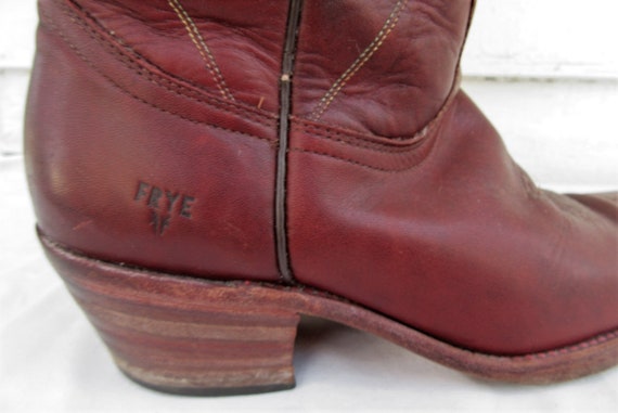 Vintage Frye western boots USA Made vintage Size 8 1/… - Gem