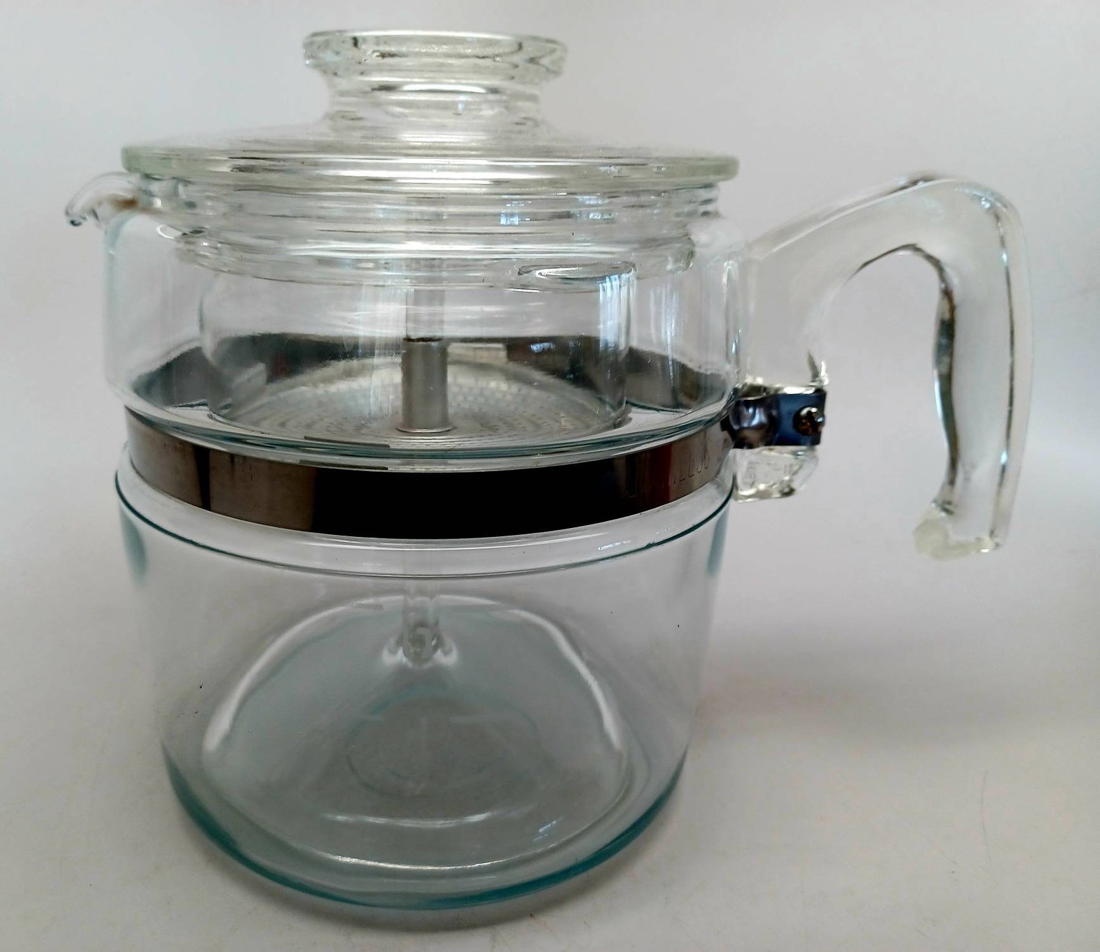 Vintage Pyrex Coffee Pot 6 Cup Pyrex Percolator Glass - Etsy