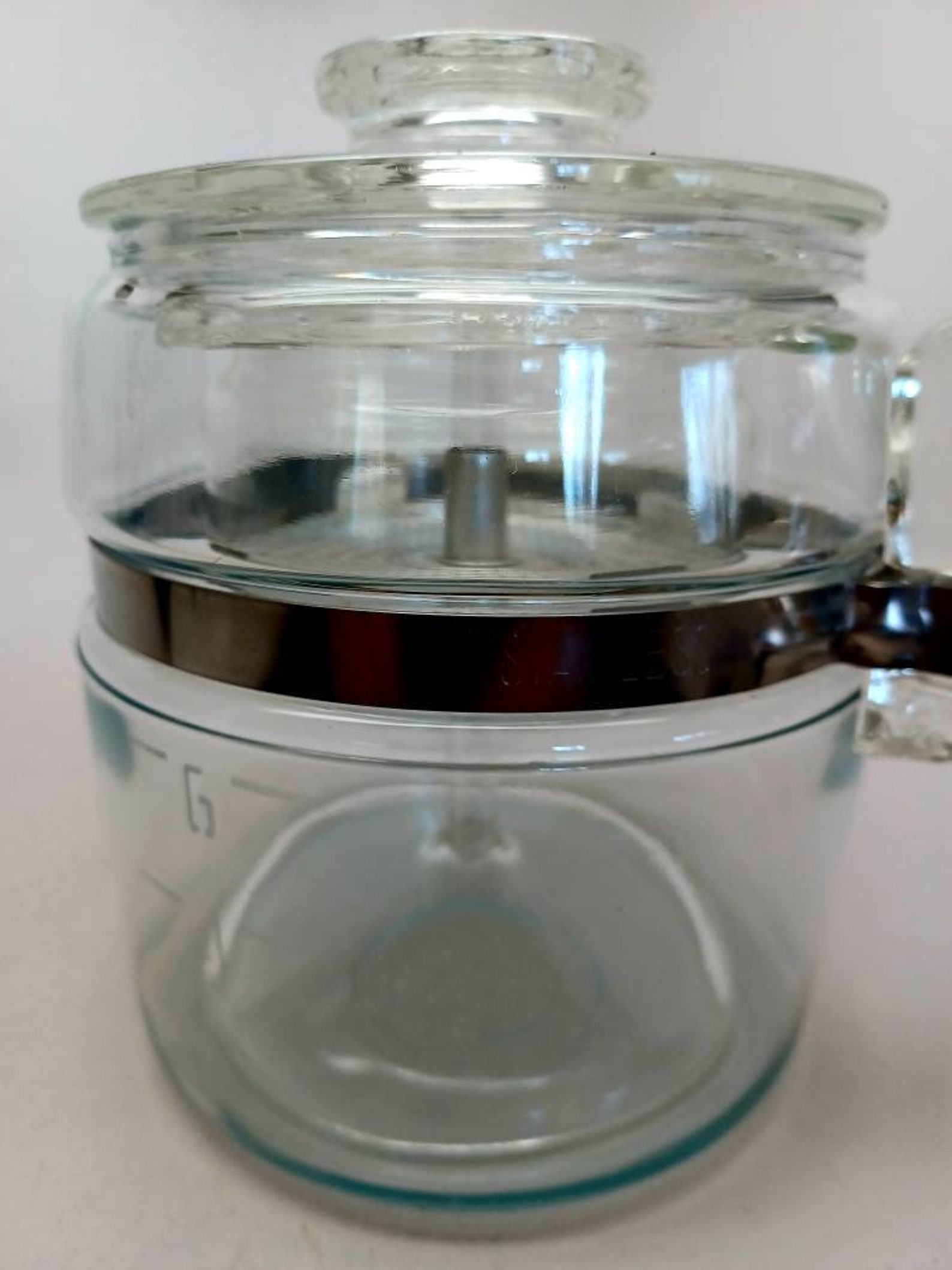 Vintage Pyrex Coffee Pot 6 Cup Pyrex Percolator Glass - Etsy