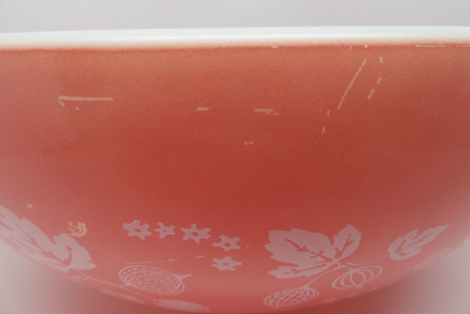 Vintage Pyrex PINK GOOSEBERRY Nesting Bowl Pink Pyrex Large - Etsy