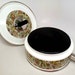 Vintage MCM Enamelware Floral Sauce Pan or Deep Skillet With Lid - Etsy