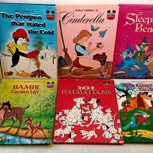 WALT DISNEY Book Club Book Set 10 Books for 1 Deal Some 1st American ...