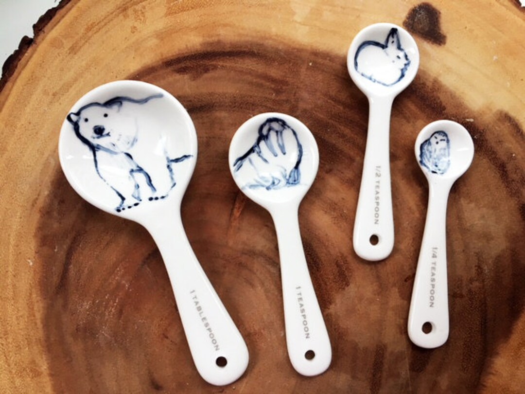 Arctic Animal Measuring Spoons - Etsy