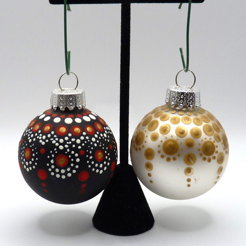 Dot Ornaments - Etsy