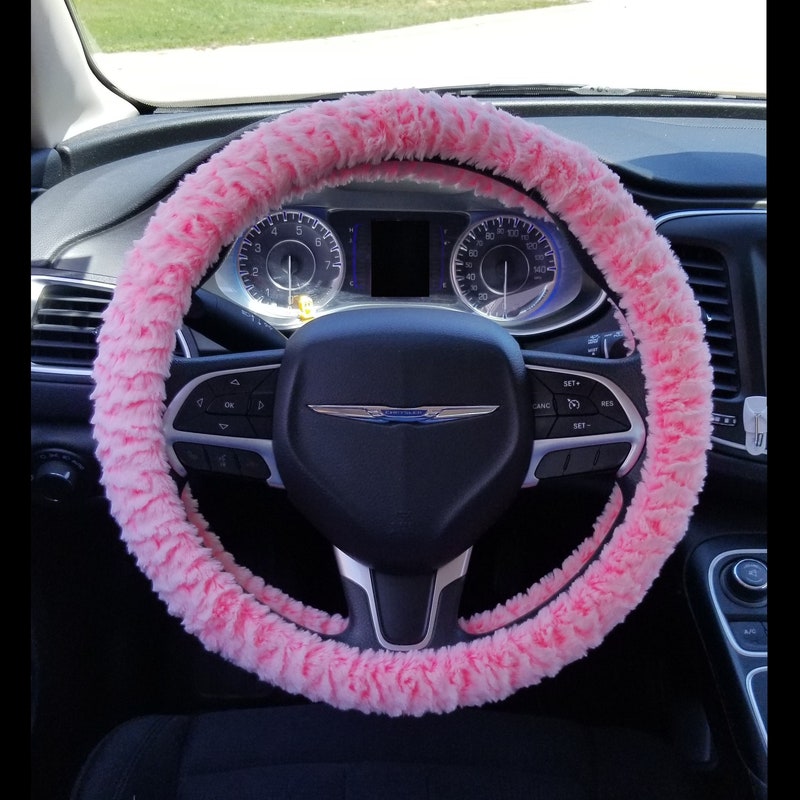 Pink Fluffy Steering Wheel - Etsy