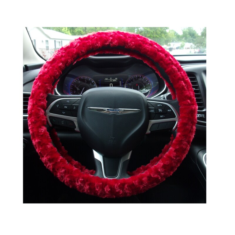 Red Steering Wheel Covers - Etsy