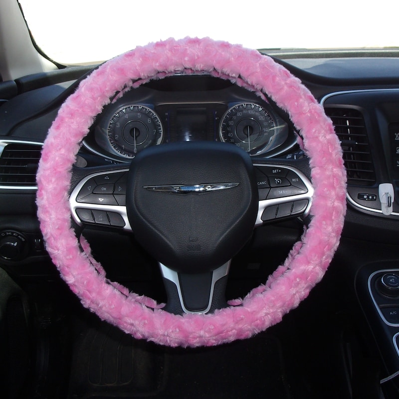 Pink Fluffy Steering Wheel - Etsy
