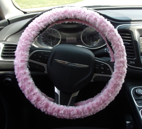 Hot pink steering wheel cover store