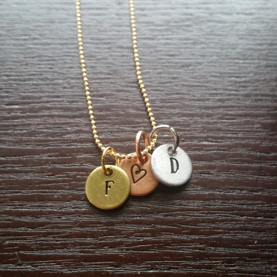 CUSTOM Name Necklace Custom Initial Text Quote Necklace | Etsy