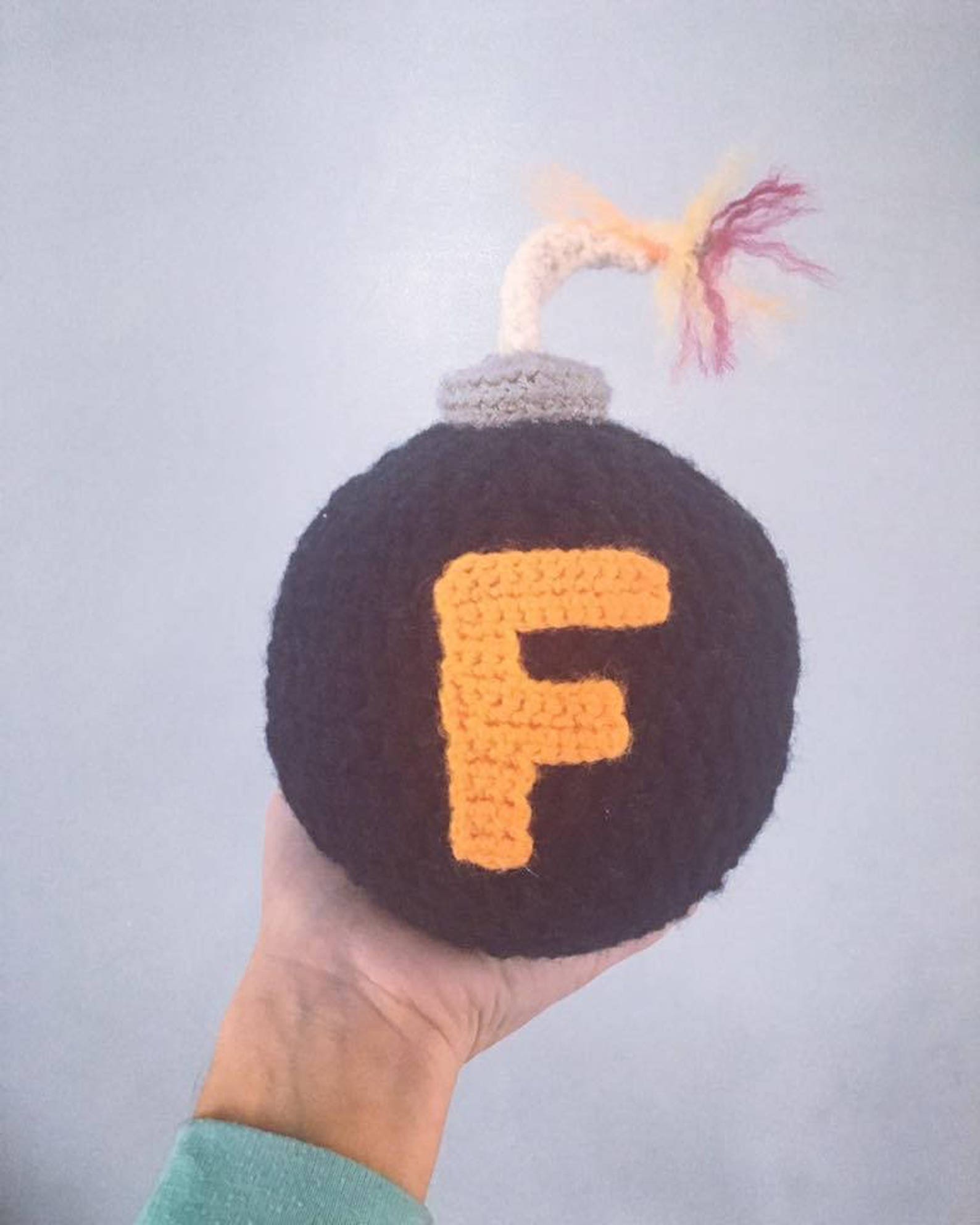 F Bomb Maybe Swearing Will Help Crochet Pattern Adult | Etsy Canada