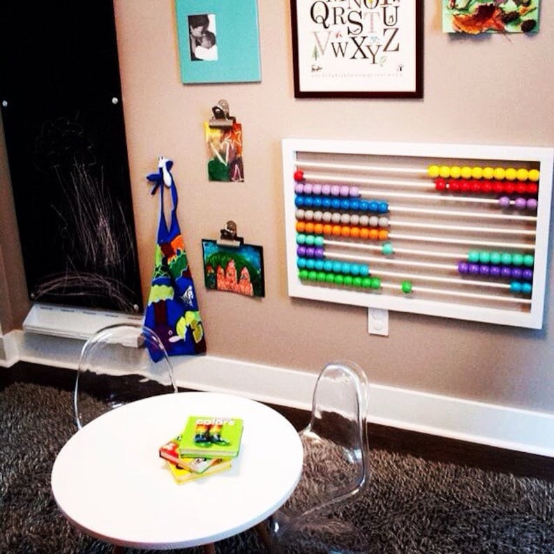 Abacus Wall Art Photo Prop Wall Art Nursery Art Nursery | Etsy