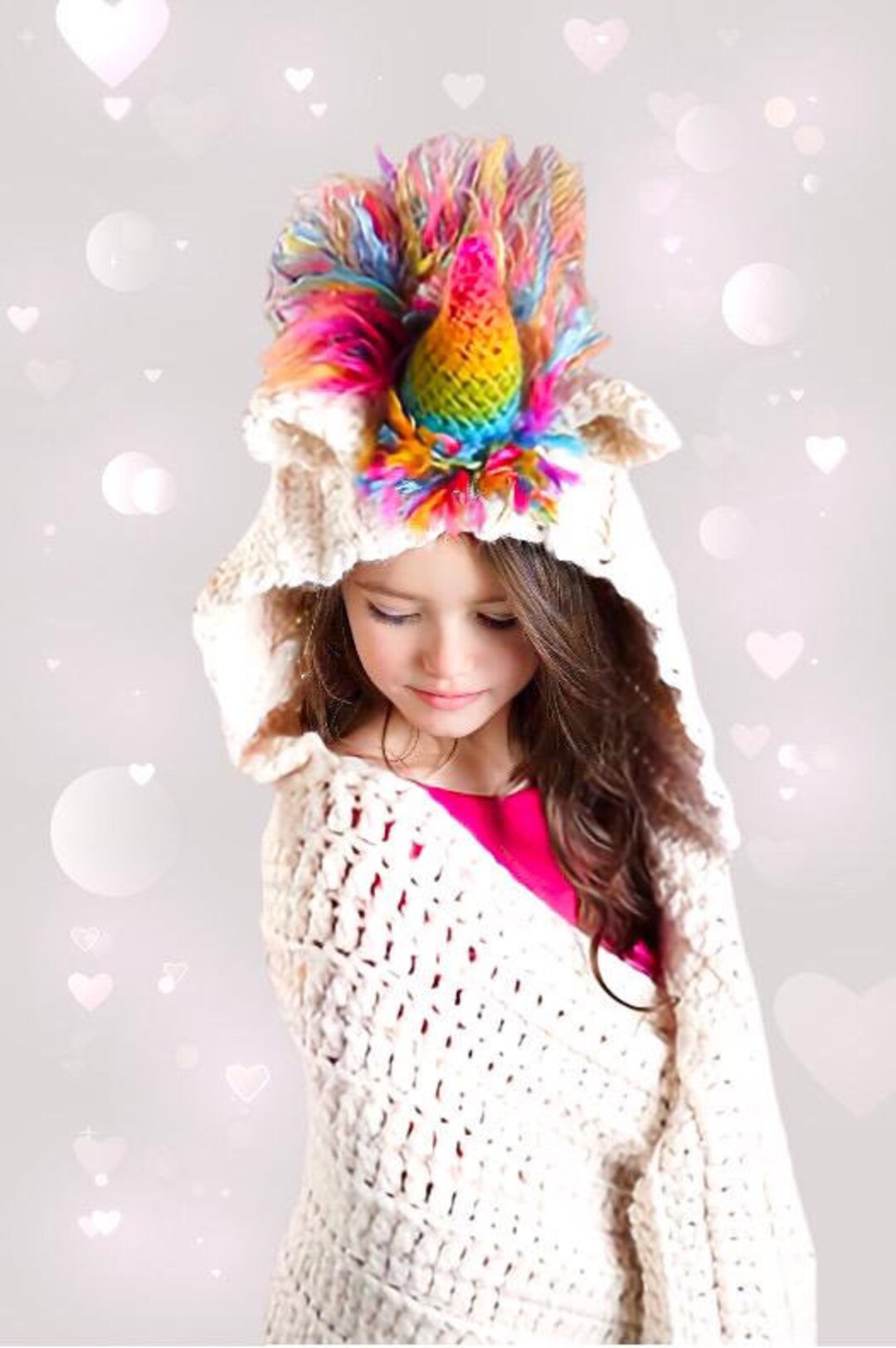 Crochet Pattern for Unicorn Costume, Easy Downloadable Instructions ...