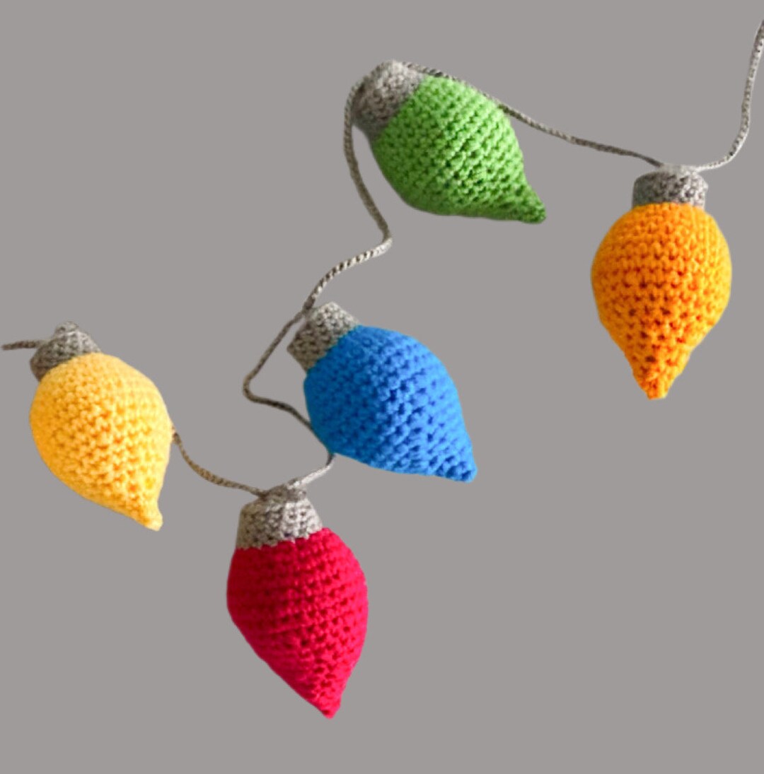 Crochet Christmas, Crochet Lights, Christmas Lights, Crochet Tree ...