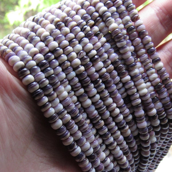 Purple Wampum Shell Jewelry - Etsy