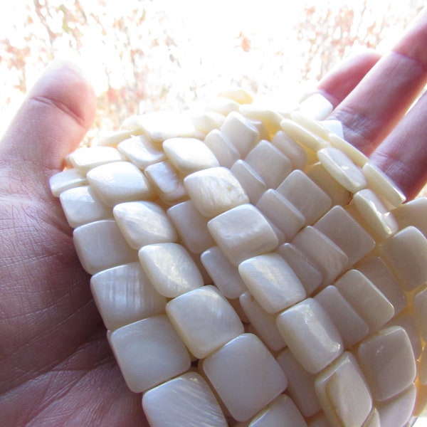 White Shell Beads - Etsy