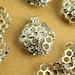 3 Pc. Silver Plated Beehive Diffuser Locket 26mm X 22mm Queen Bee Hive ...
