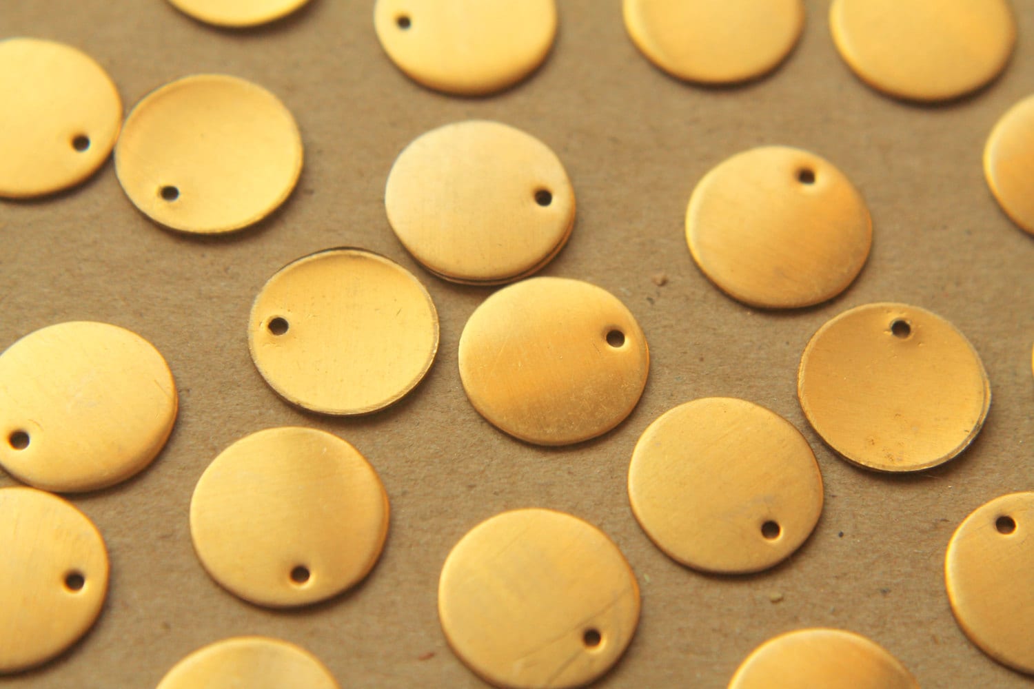 30 Pc. Medium Raw Brass Circles: 13 Mm Diameter Made in USA | Etsy
