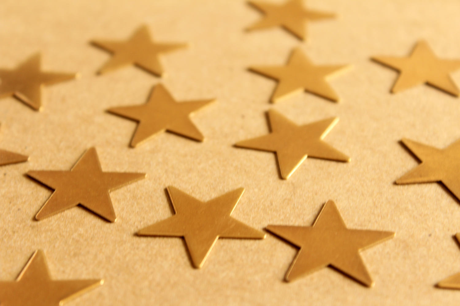 10 Pc. Large Raw Brass Stars: 24.5mm by 24.5mm Made in USA - Etsy