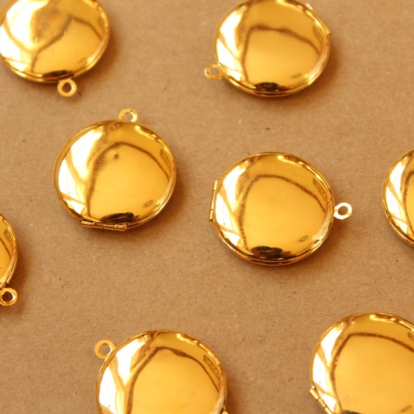 Simple Gold Locket - Etsy