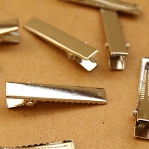 20 Pc. Silver Mini Alligator Pins, 34mm Long | FI-314 - Etsy