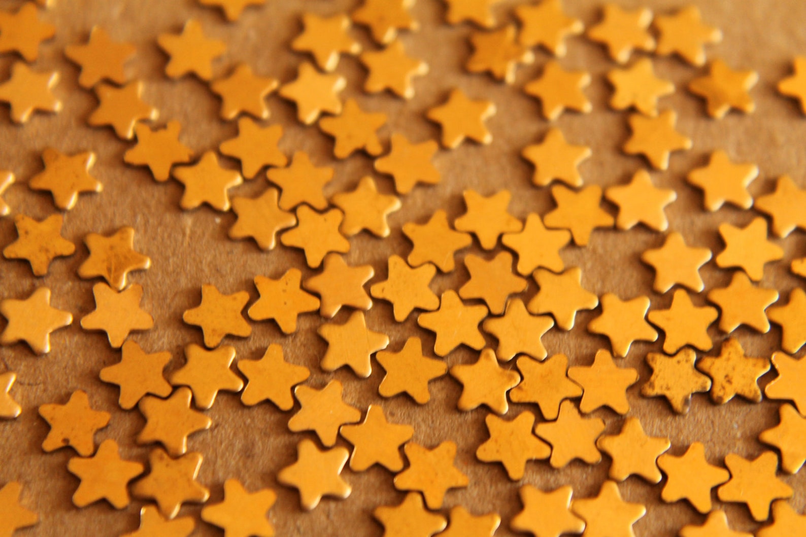 40 Pc. Tiny Raw Brass Stars: 5mm by 5mm - Made in USA | RB-052 - Etsy